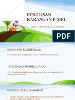 Contoh Karangan Emel | PDF