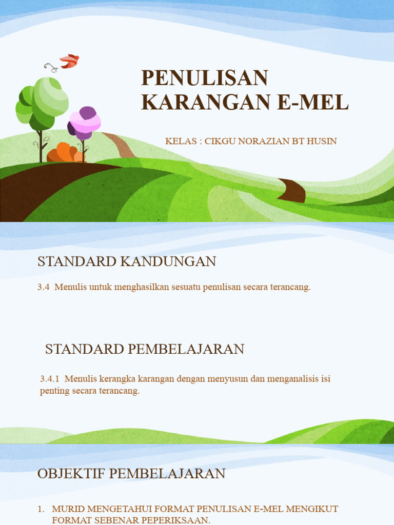 f5 Penulisan Karangan E-Mel | PDF