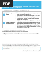 2027 2029 Syllabus Update | PDF