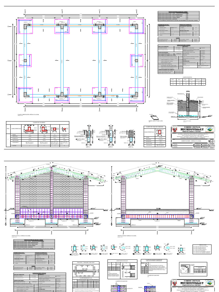 Planos Estructurales | PDF | Albañilería | edificio