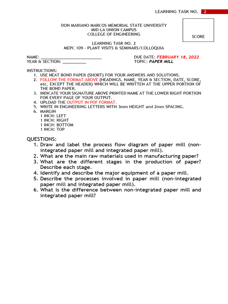 Mepc 109 - Learning Task No. 2 | PDF Mepc 109 - Learning Task No. 2 | PDF