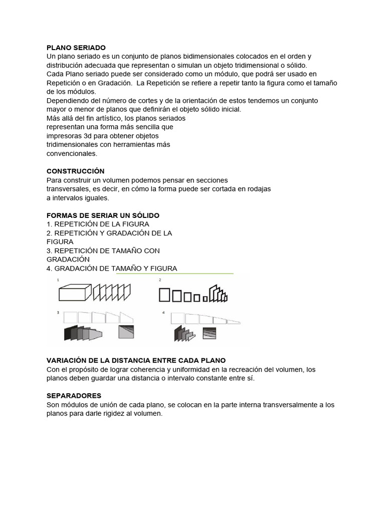 Planos Seriados | PDF