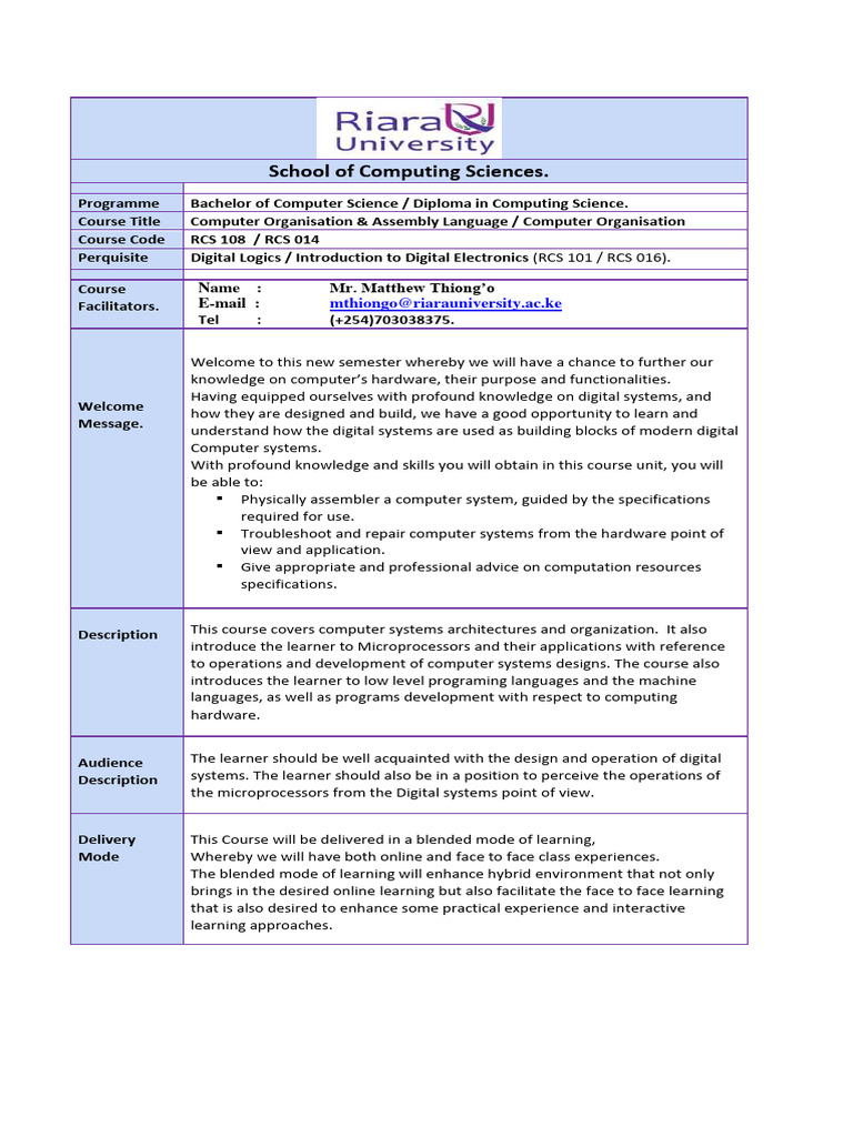 Lesson 4 Class Notes | PDF | Central Processing Unit | Input/Output