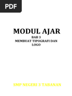 Modul Ajar Seni Rupa - Menggambar Bentuk Benda Geometris | PDF