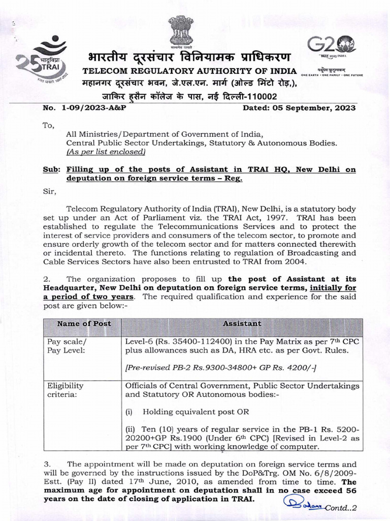 Vacancy 05092023 | PDF