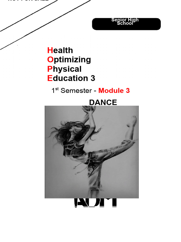 PE 12 HOPE3 Q2 Module 3 Lesson 6 7 by Farrah | PDF | Physical Fitness | Sedentary Lifestyle