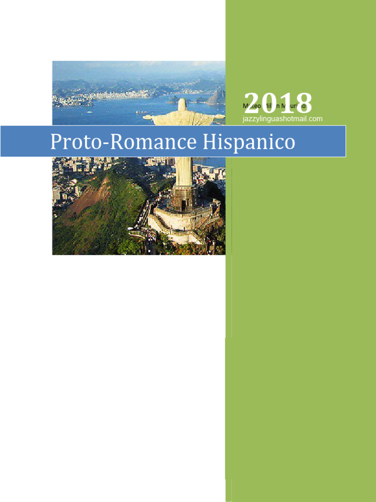 Proto Romance Hispanico | PDF | Sílaba | Espanhol (idioma)