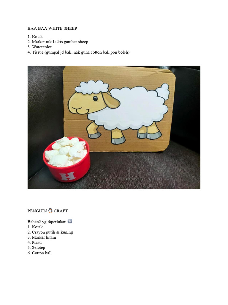 Baa Baa White Sheep | PDF