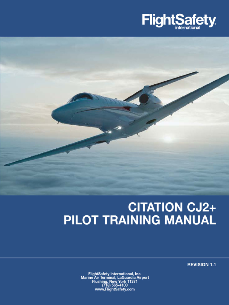 CJ2+ Pilot Training Manual | PDF | Aircraft Flight Control System | Vehicles