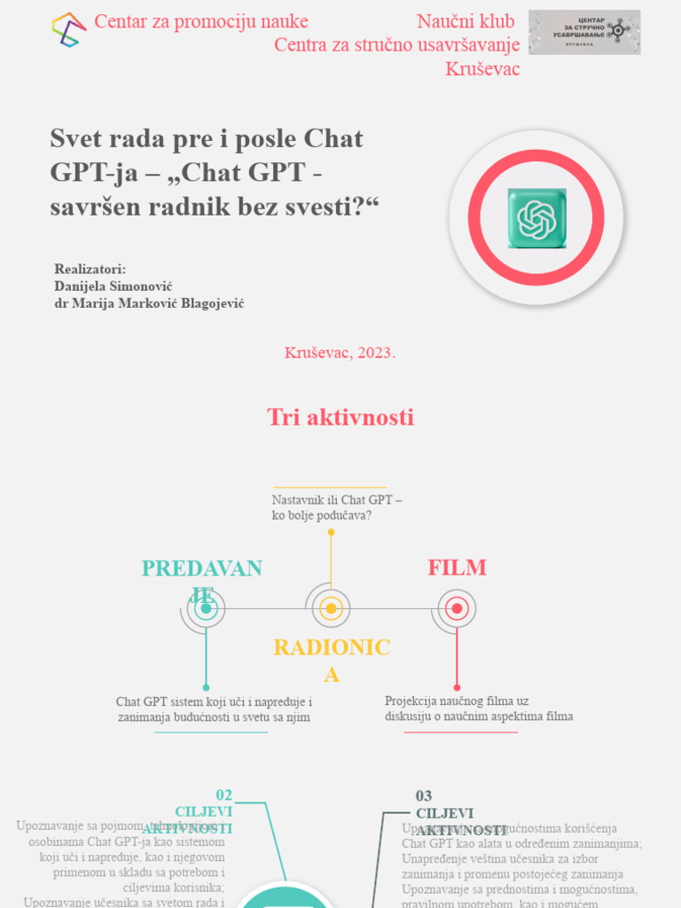 ChatGPT I Svet Rada | PDF