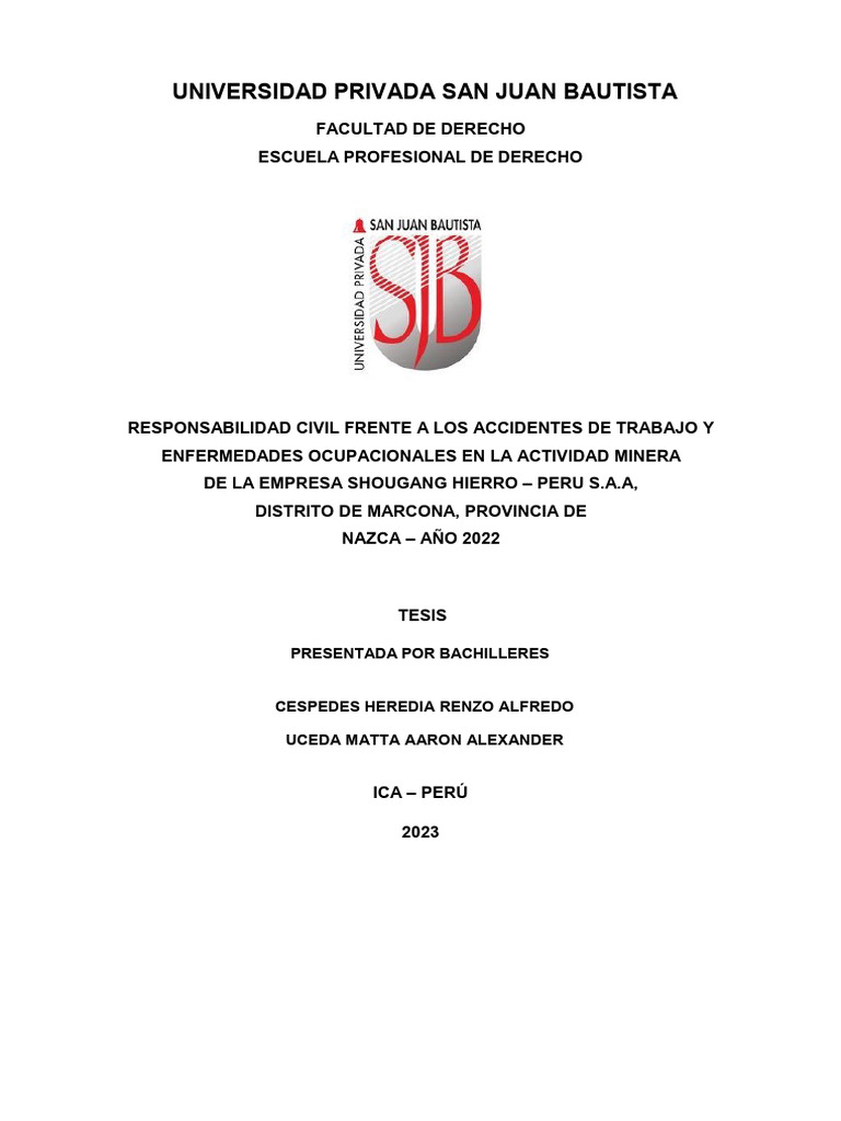 T-Tple-Cespedes Heredia Renzo y Uceda Matta Aaron | PDF | Minería ...