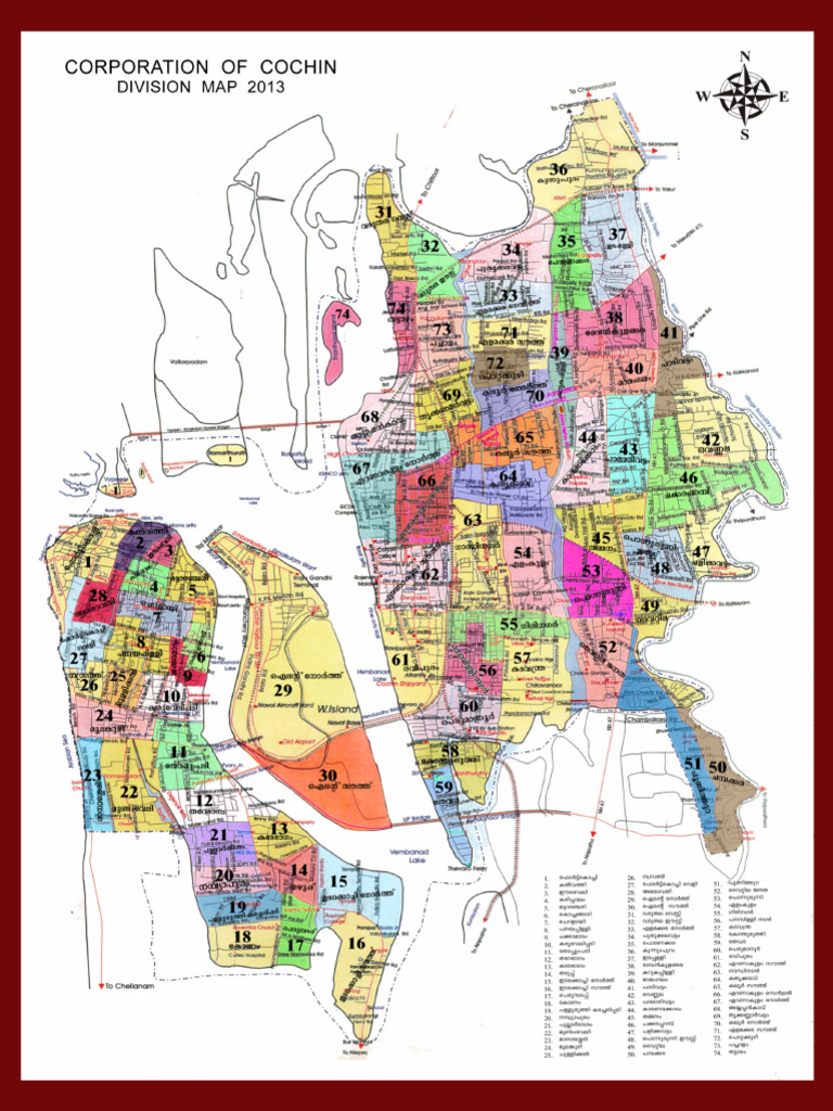 Kochi Map | PDF