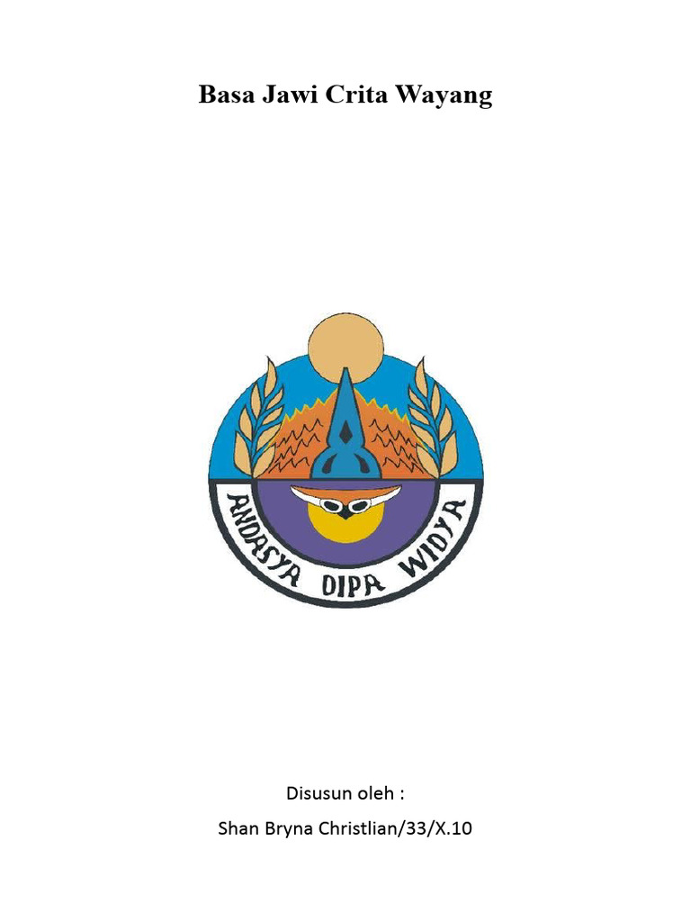 Crita Wayang | PDF