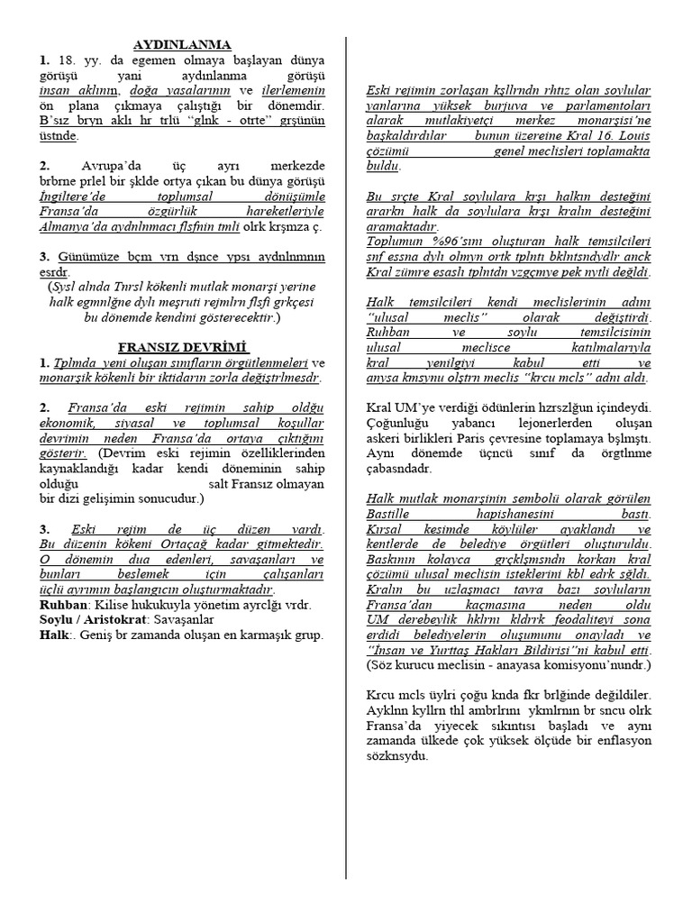 ST I Vi̇ze Ders Notu 2 | PDF