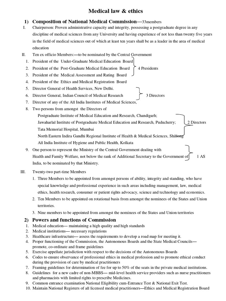 Medical Law Ethics | PDF | Informed Consent | Negligence