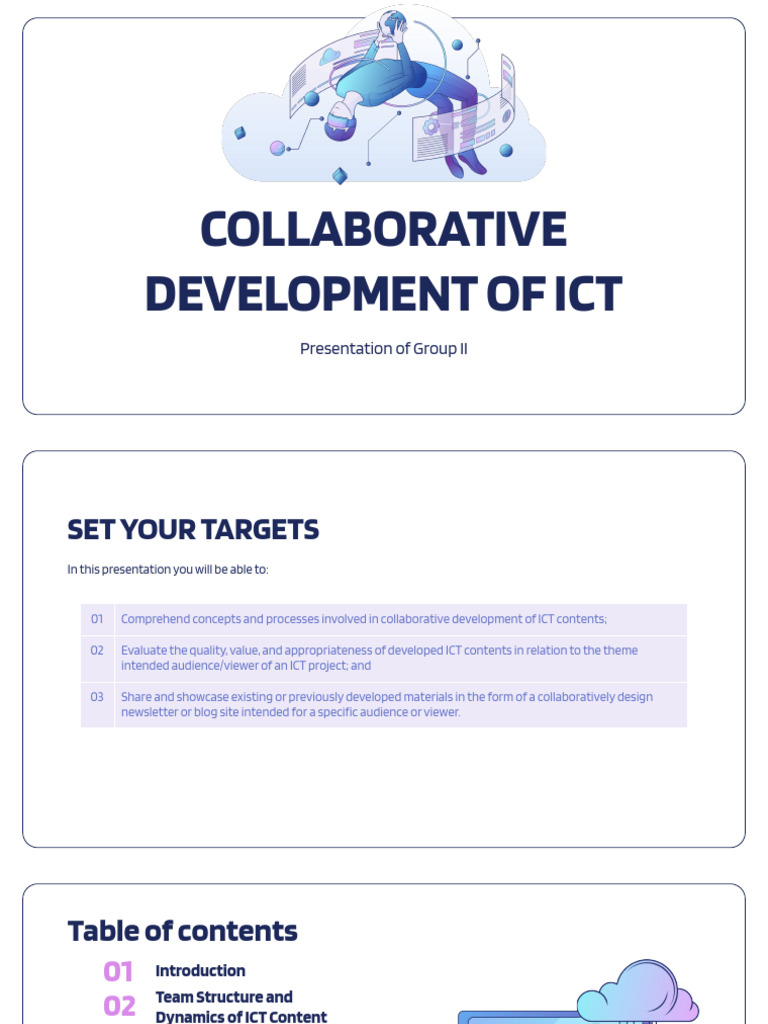 Collaborative Development of Ict | Download Free PDF | Computer File | Educational Technology
