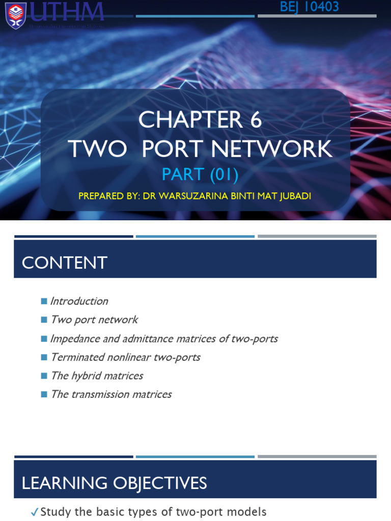 Chapter6 Bej10403 s11819 Part01 | PDF | Control Theory | Signal Processing