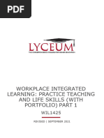 WIL PR 02 - Grade R | PDF | Distance Education | Learning