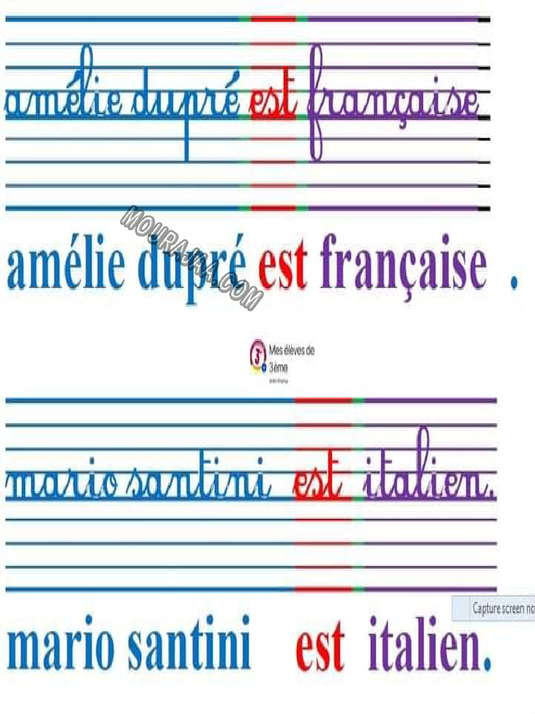 Ecriture Francais 3eme | PDF