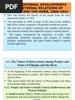 History Remedial Module for Ethiopia | PDF | Ethiopia | Horn Of Africa