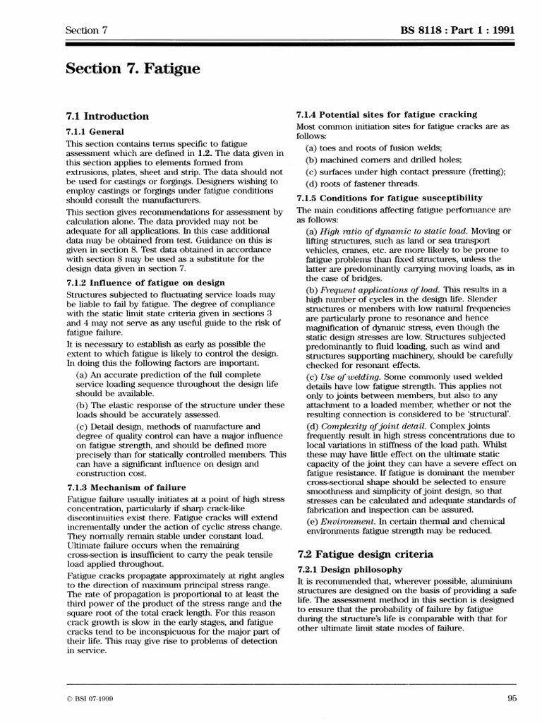 Fatigue and Testing | PDF