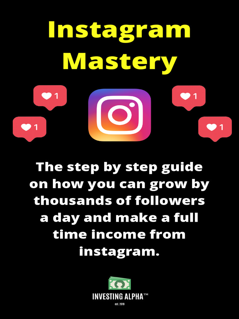 Instagram Mastery 1 | PDF