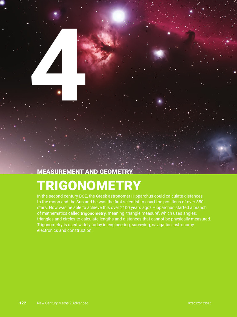 Trignometry Year 9 Textbook | PDF | Trigonometry | Trigonometric Functions