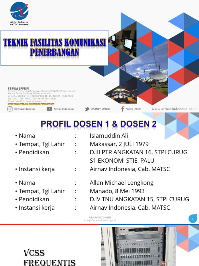 VCCS Frequentis di MATSC Makassar | PDF | Teknologi & Rekayasa