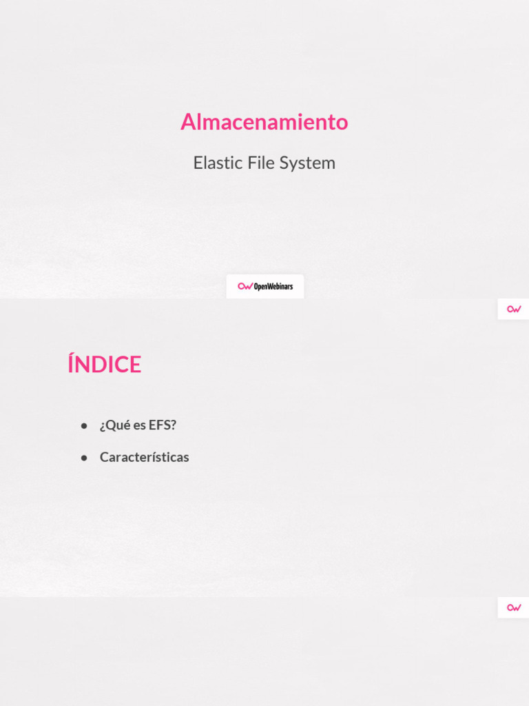 Almacenamiento Lección 2. EFS | PDF