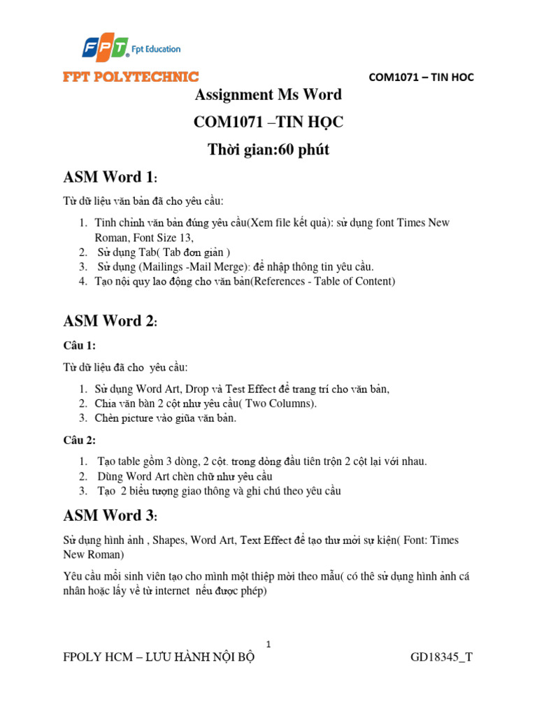 Com1071 Asm Final | PDF