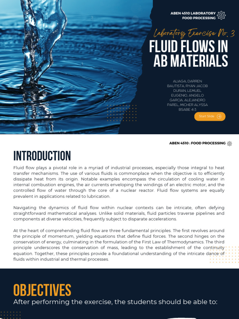 Fluid Flow in AB Materials | Download Free PDF | Reynolds Number ...