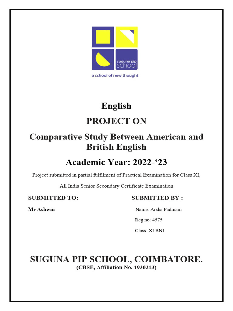 Eng Project | PDF | English Language | Verb
