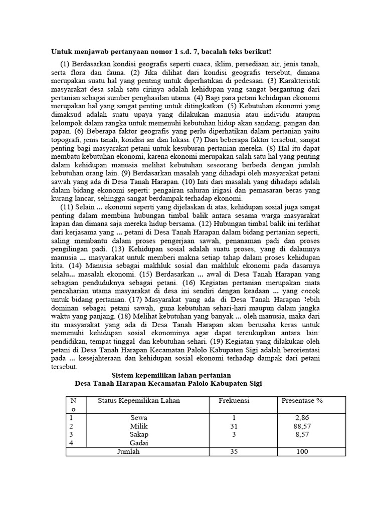 Latihan Soal Utbk 2023 | PDF