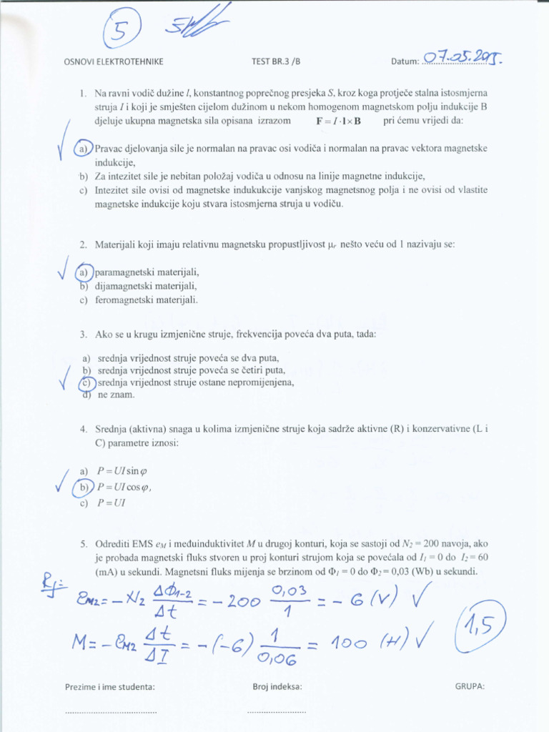 Test 3B | PDF