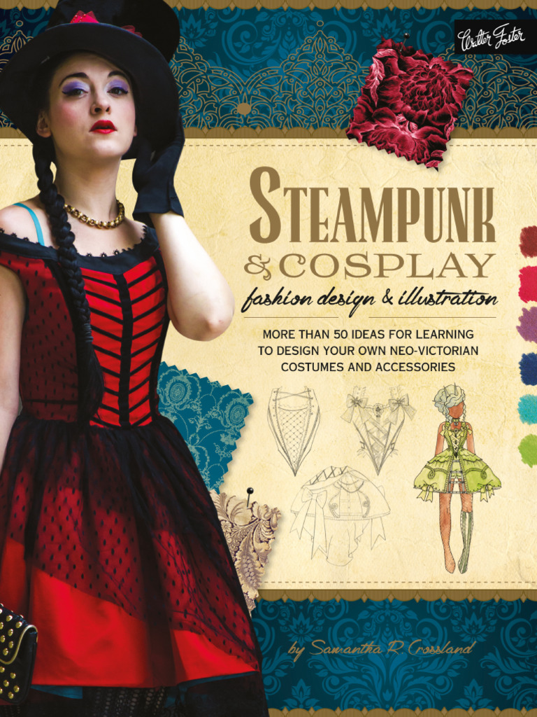 Steampunk and Cosplay Fashion Design and Illustration | PDF | Steampunk ...