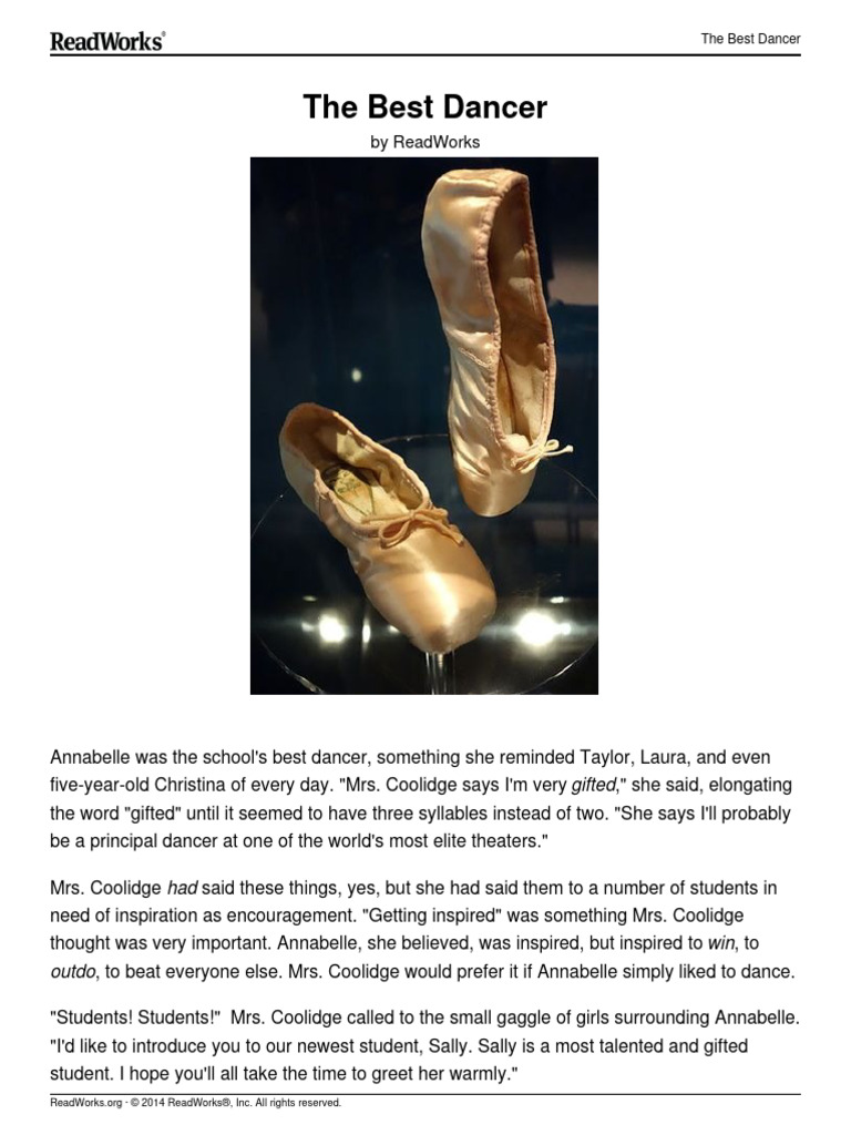 The Best Dancer Jennifer | PDF