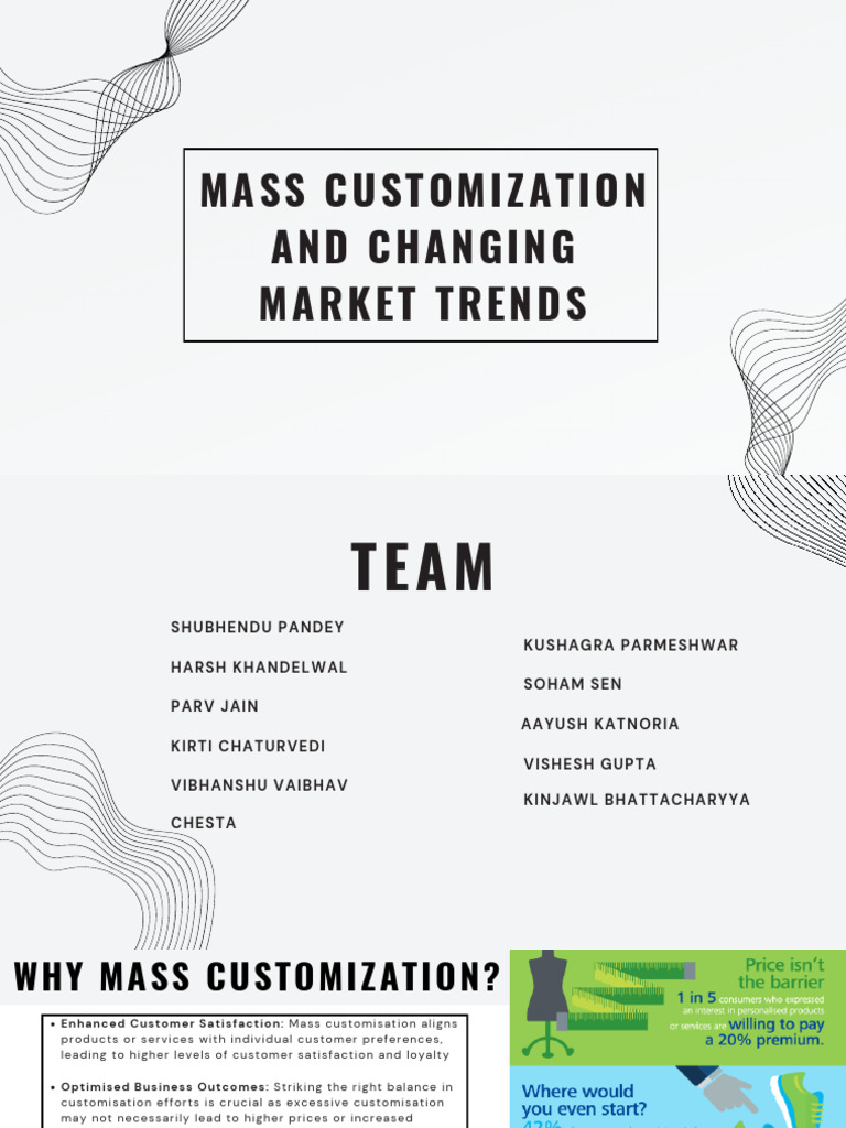 Mass Customization (Research Article PPT) (Group-15) | PDF | Market ...