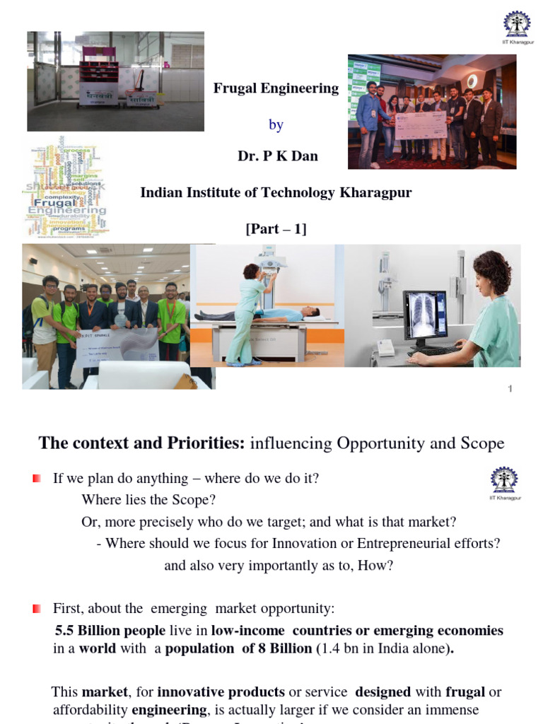 Frugal Engineering Part-1 | PDF | Innovation | Economies