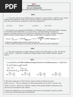 Chemistry Grade 12 Unit - 1 Quetions | PDF | Solubility | Nitric Acid