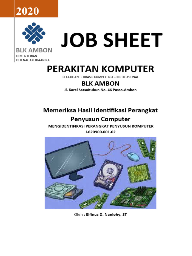 Job Sheet - Perangkat Penyusun - 3 | PDF | Komputer