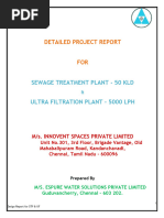 Wastewater Treatment Process Flow | PDF
