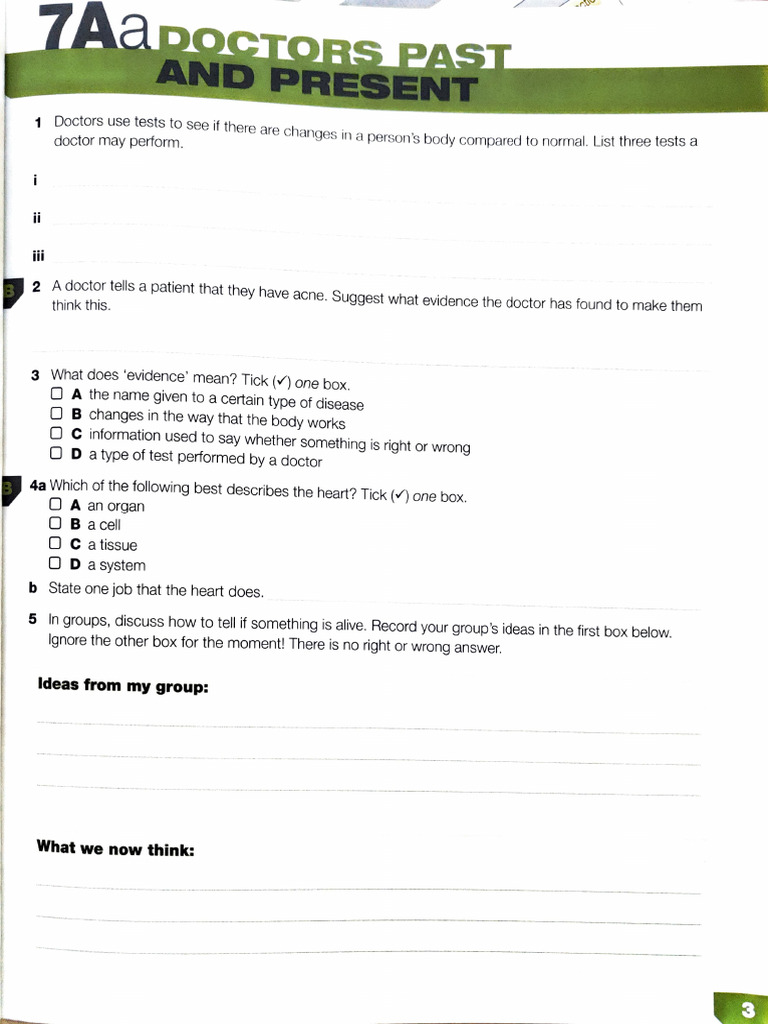 Exploring Science 7aa | PDF