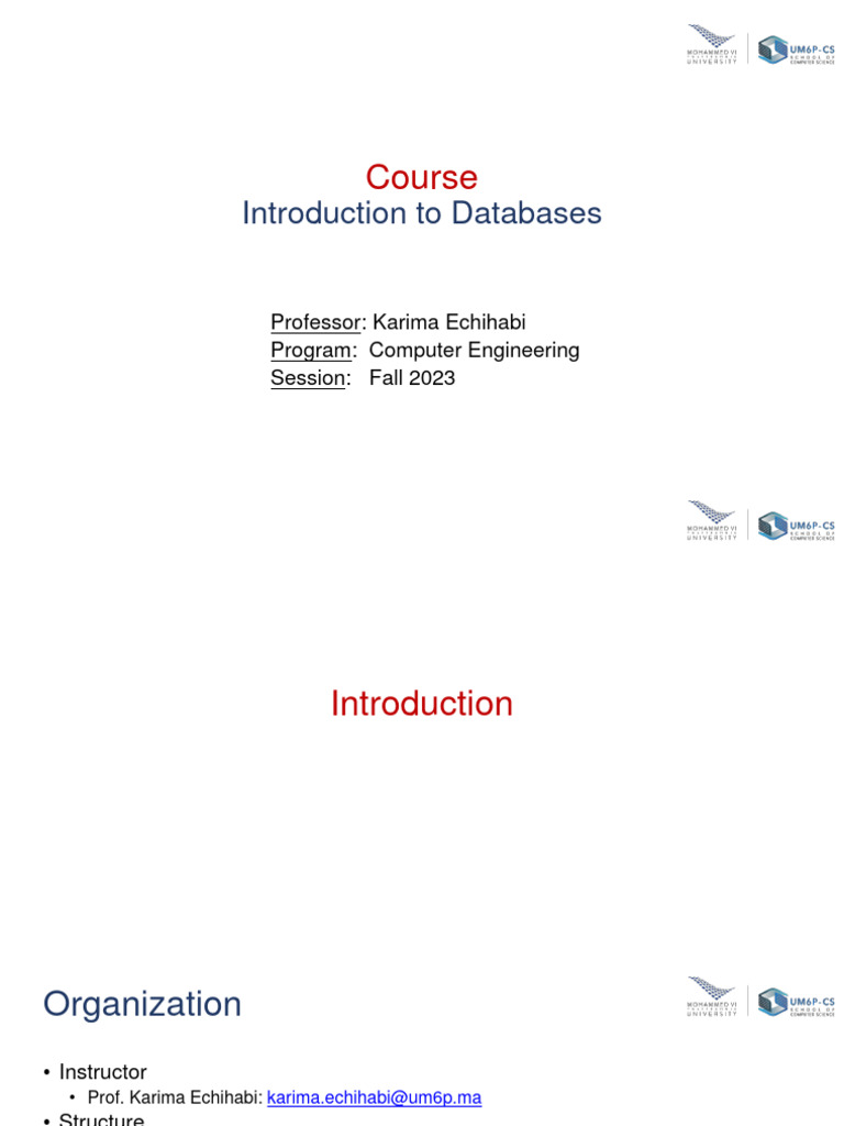 Week1 Lecture | PDF | Databases | Conceptual Model