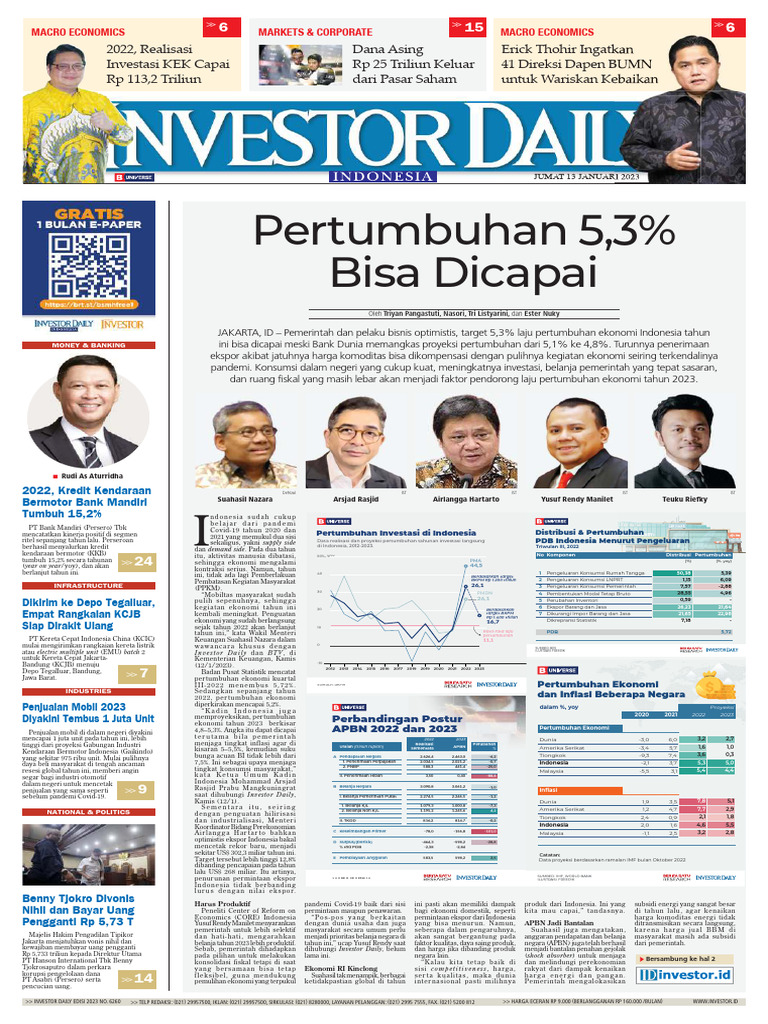 Investor Daily 20230113 | PDF