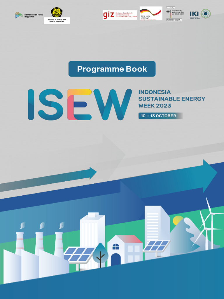 Programme Book ISEW 2023 ENG 3 | PDF | Renewable Energy | Economies