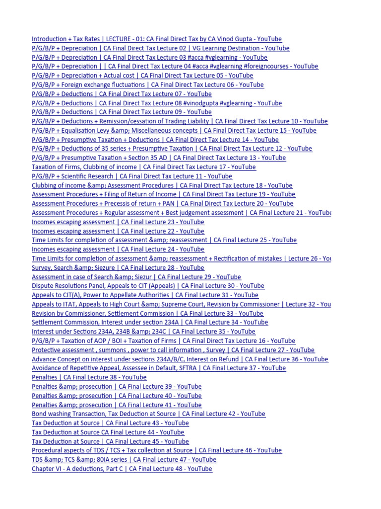 VG | PDF | International Taxation | Taxes
