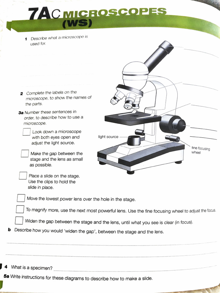 Exploring Science 7ac - Microscopes | PDF