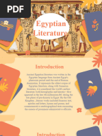 Egyptian Literature Study Guide | PDF | Egypt | Ancient Egypt