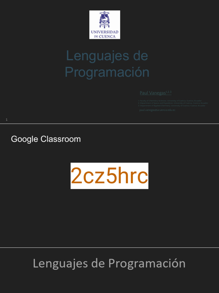 Lenguajes de Programacion | PDF | Lenguaje de programación | Algoritmos