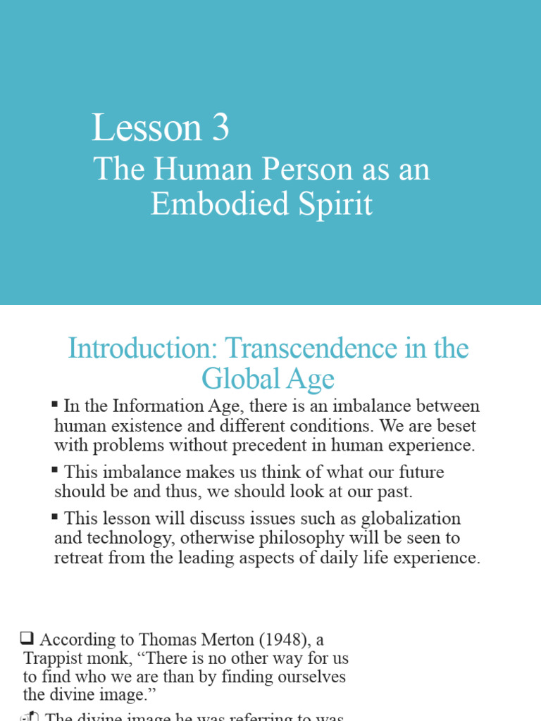 Lesson-3 Philosophy | PDF | Soul | Brahman